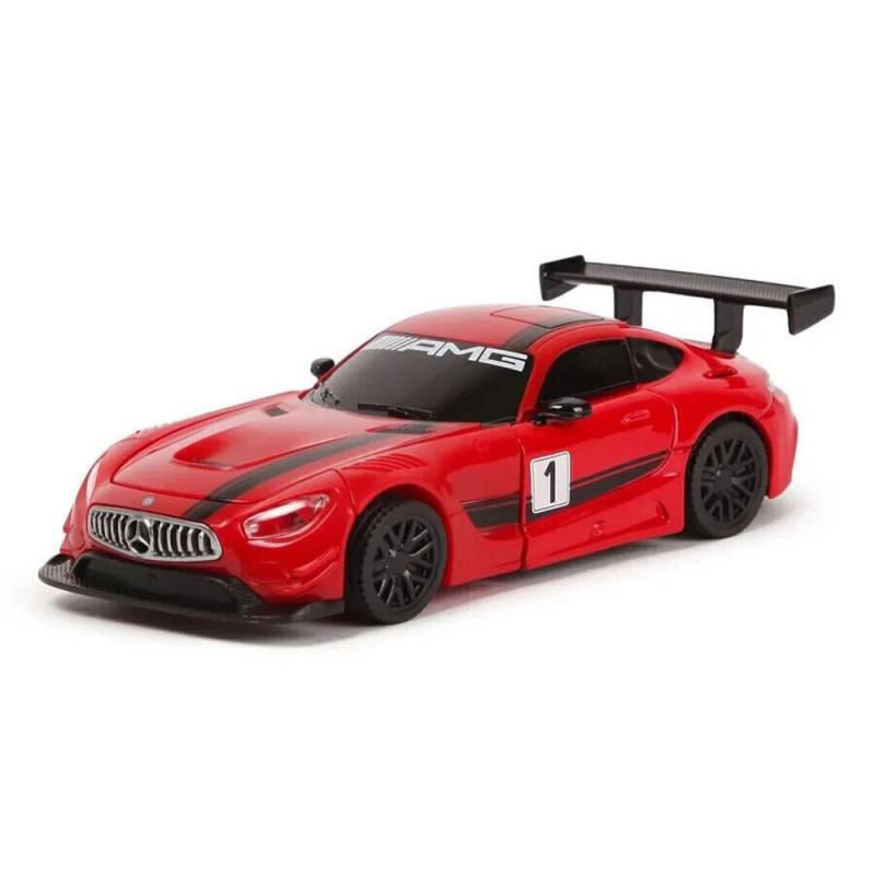 Mercedes GT3 AMG transformeris-automobilis (raudonas)